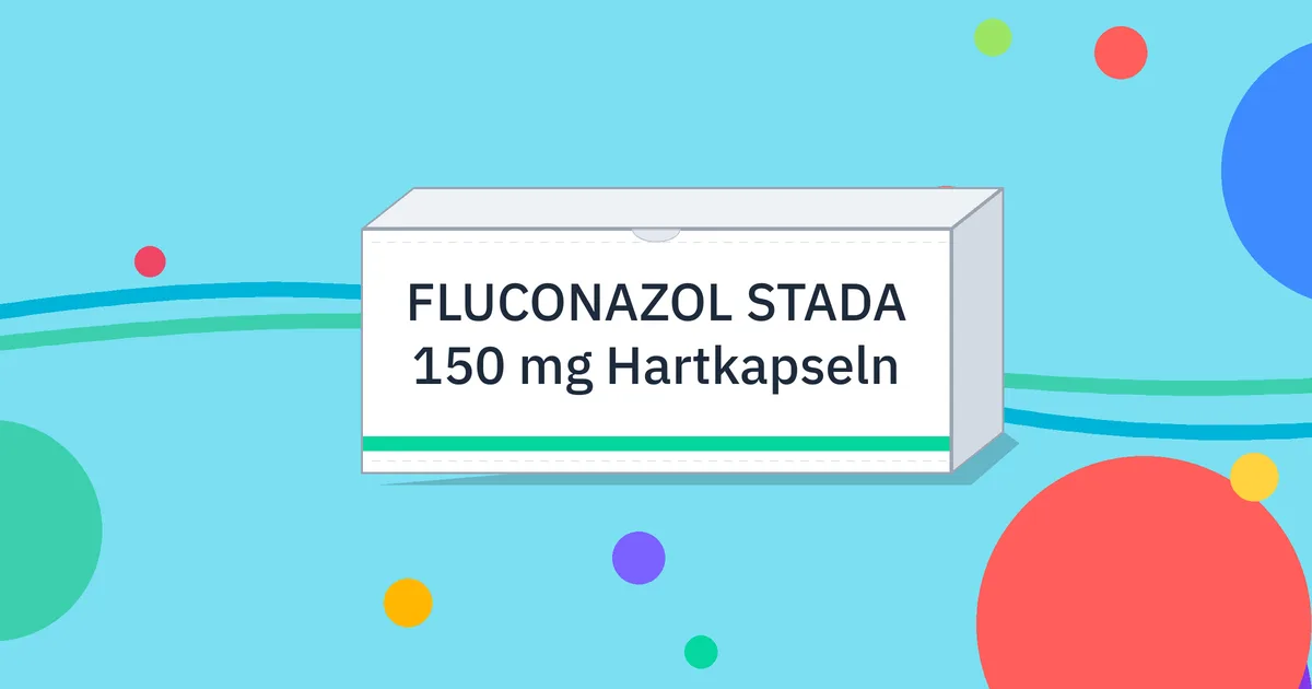 Symbolbild: Packung mit der Aufschrift FLUCONAZOL STADA 150 mg Hartkapseln (PZN 07580495) – Verfügbarkeit und Bezug in Apotheken in Frankfurt am Main
