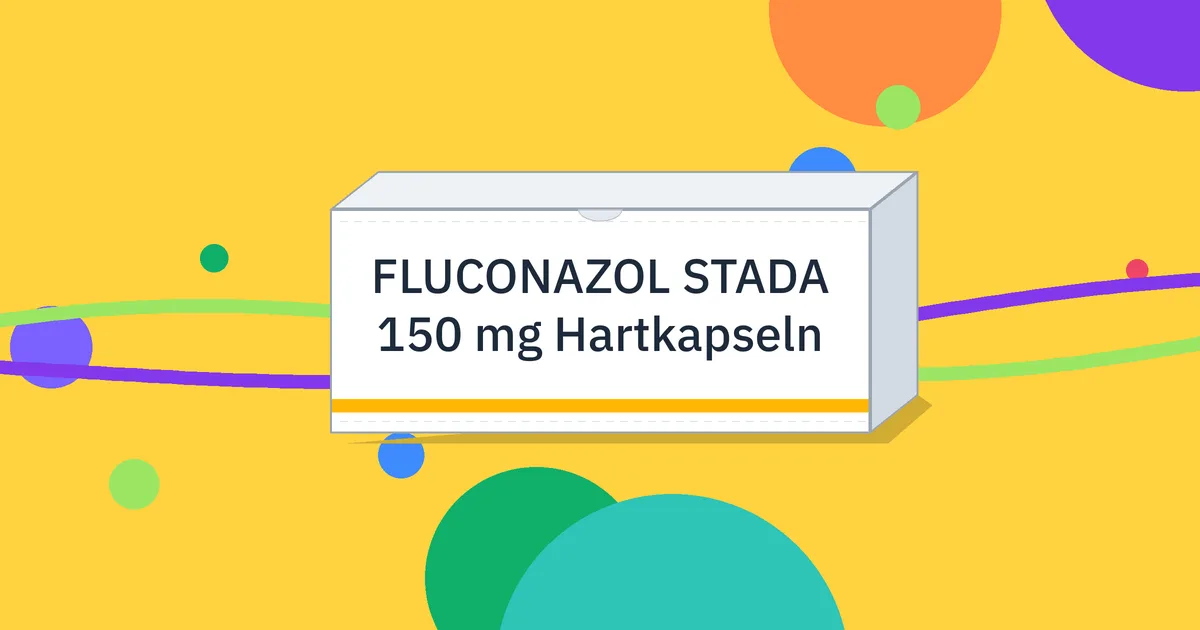 Symbolbild: Packung mit der Aufschrift FLUCONAZOL STADA 150 mg Hartkapseln (PZN 04120362) – Verfügbarkeit und Bezug in Apotheken in Frankfurt am Main