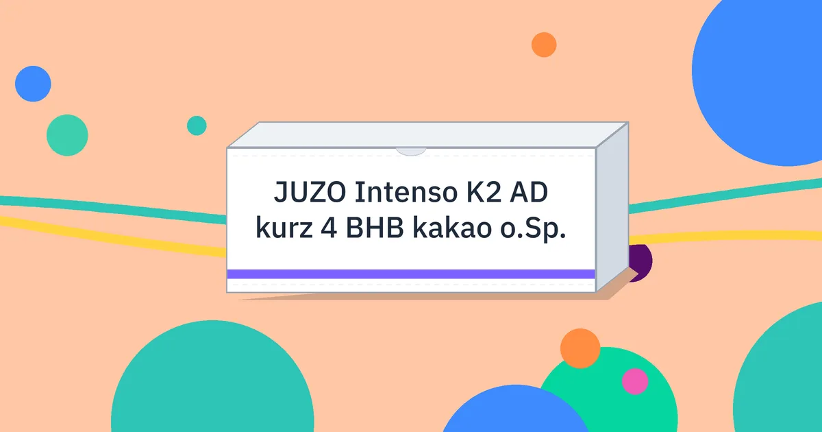 Symbolbild: Packung mit der Aufschrift JUZO Intenso K2 AD kurz 4 BHB kakao o.Sp. (PZN 18625321) – Verfügbarkeit und Bezug in Apotheken in Frankfurt am Main
