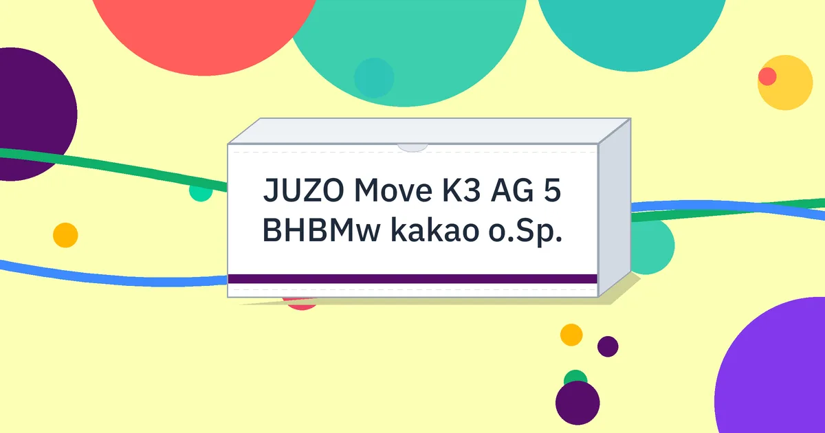 Symbolbild: Packung mit der Aufschrift JUZO Move K3 AG 5 BHBMw kakao o.Sp. (PZN 18590261) – Verfügbarkeit und Bezug in Apotheken in Frankfurt am Main