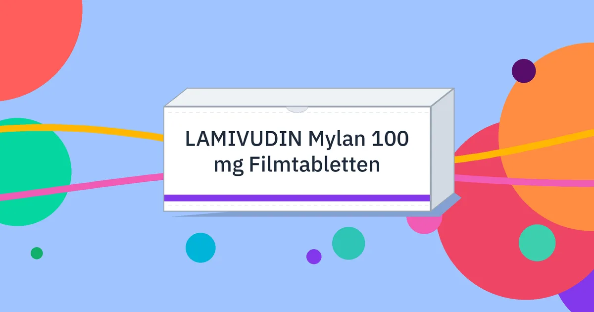 Symbolbild: Packung mit der Aufschrift LAMIVUDIN Mylan 100 mg Filmtabletten (PZN 11361132) – Verfügbarkeit und Bezug in Apotheken in Frankfurt am Main