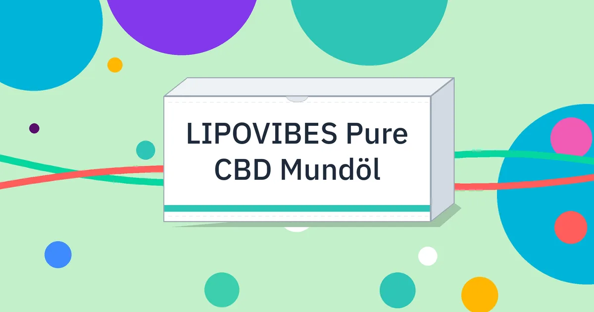 Symbolbild: Packung mit der Aufschrift LIPOVIBES Pure CBD Mundöl (PZN 17879924) – Verfügbarkeit und Bezug in Apotheken in Frankfurt am Main