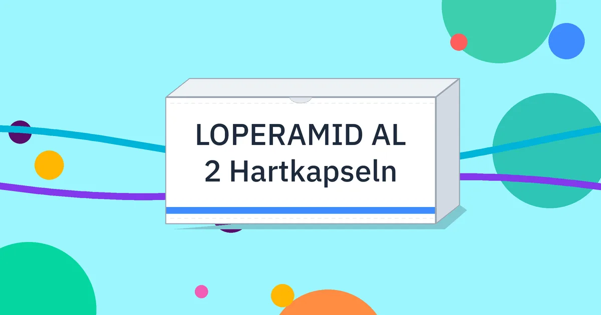 Symbolbild: Packung mit der Aufschrift LOPERAMID AL 2 Hartkapseln (PZN 08457762) – Verfügbarkeit und Bezug in Apotheken in Frankfurt am Main