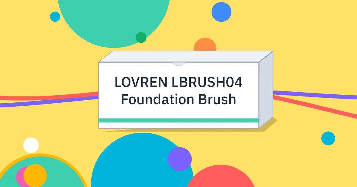 Symbolbild: Packung mit der Aufschrift LOVREN LBRUSH04 Foundation Brush (PZN 20578617) – Verfügbarkeit und Bezug in Apotheken in Frankfurt am Main