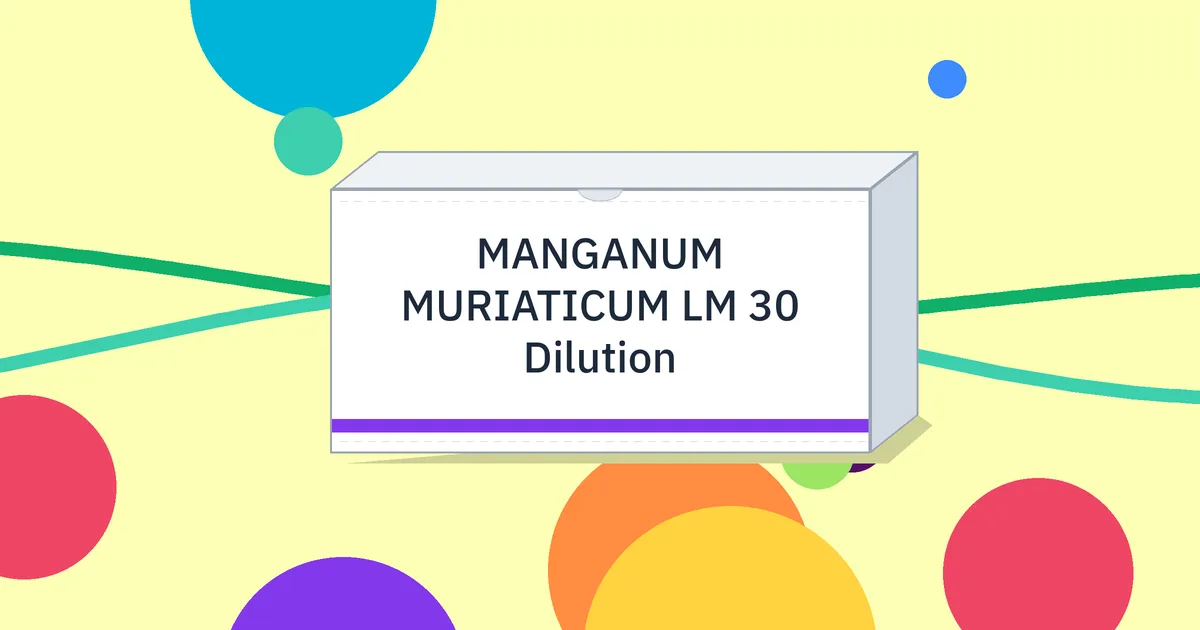 Symbolbild: Packung mit der Aufschrift MANGANUM MURIATICUM LM 30 Dilution (PZN 12943907) – Verfügbarkeit und Bezug in Apotheken in Frankfurt am Main