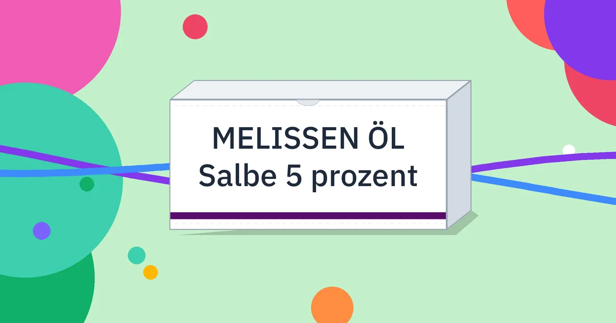Symbolbild: Packung mit der Aufschrift MELISSEN ÖL Salbe 5 prozent (PZN 18901028) – Verfügbarkeit und Bezug in Apotheken in Frankfurt am Main