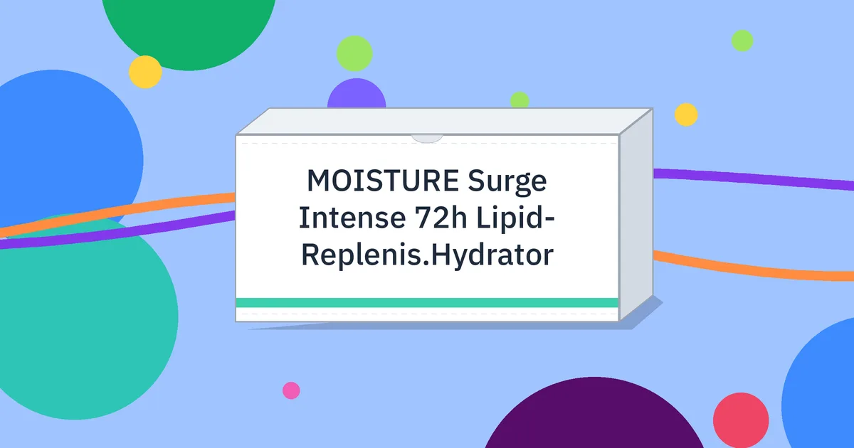 Symbolbild: Packung mit der Aufschrift MOISTURE Surge Intense 72h Lipid-Replenis.Hydrator (PZN 18893990) – Verfügbarkeit und Bezug in Apotheken in Frankfurt am Main