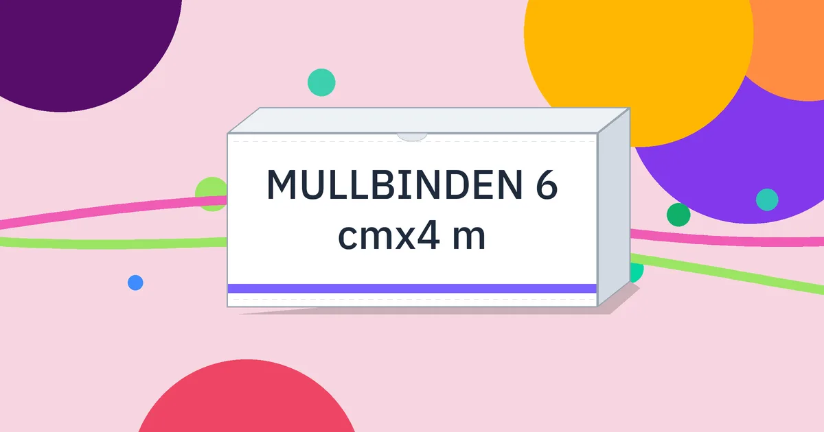 Symbolbild: Packung mit der Aufschrift MULLBINDEN 6 cmx4 m (PZN 20162147) – Verfügbarkeit und Bezug in Apotheken in Frankfurt am Main