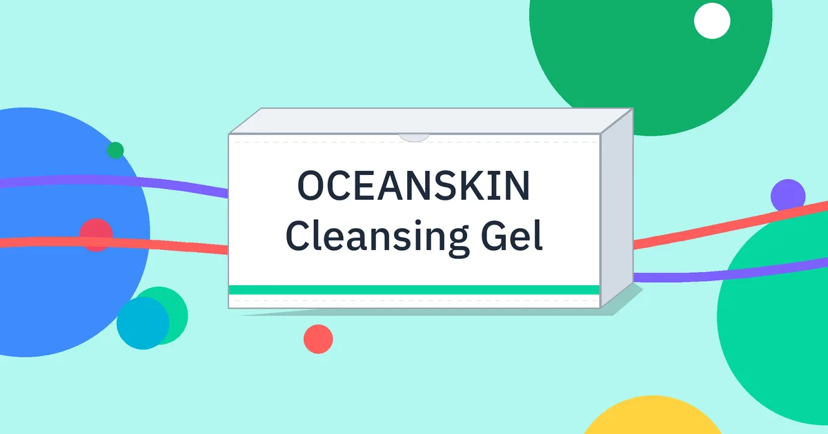 Symbolbild: Packung mit der Aufschrift OCEANSKIN Cleansing Gel (PZN 18719631) – Verfügbarkeit und Bezug in Apotheken in Frankfurt am Main