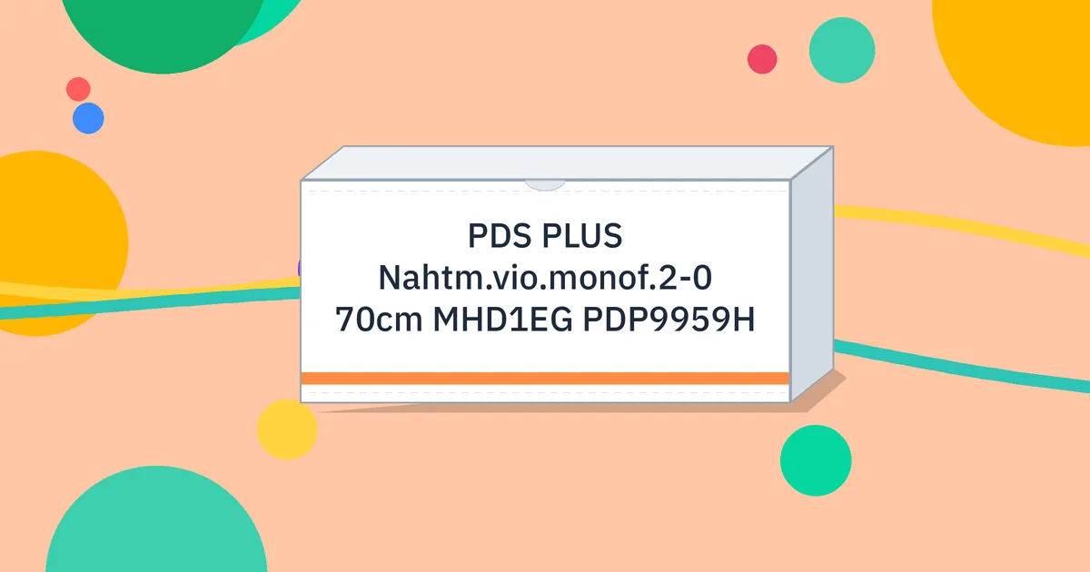 Symbolbild: Packung mit der Aufschrift PDS PLUS Nahtm.vio.monof.2-0 70cm MHD1EG PDP9959H (PZN 20924404) – Verfügbarkeit und Bezug in Apotheken in Frankfurt am Main