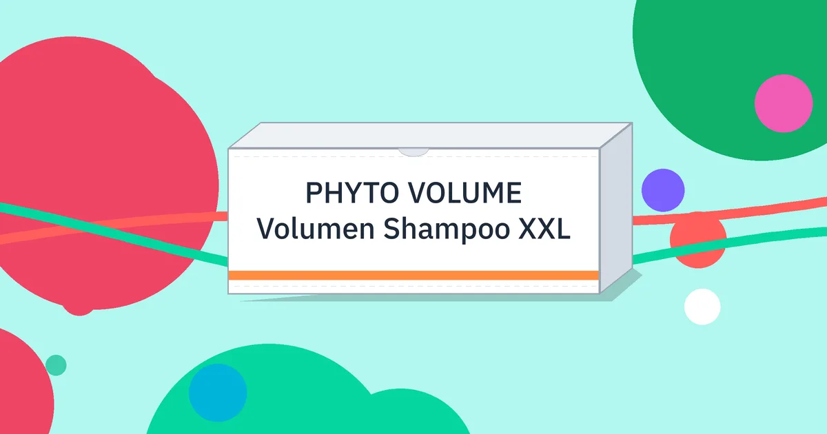 Symbolbild: Packung mit der Aufschrift PHYTO VOLUME Volumen Shampoo XXL (PZN 17305896) – Verfügbarkeit und Bezug in Apotheken in Frankfurt am Main