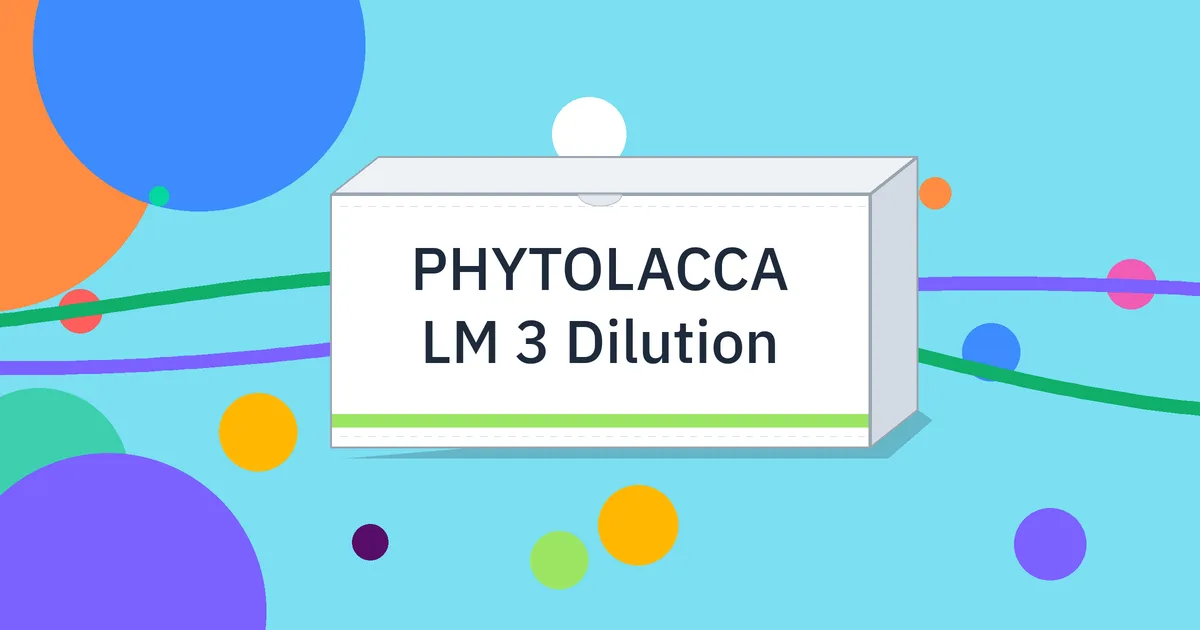 Symbolbild: Packung mit der Aufschrift PHYTOLACCA LM 3 Dilution (PZN 13036169) – Verfügbarkeit und Bezug in Apotheken in Frankfurt am Main