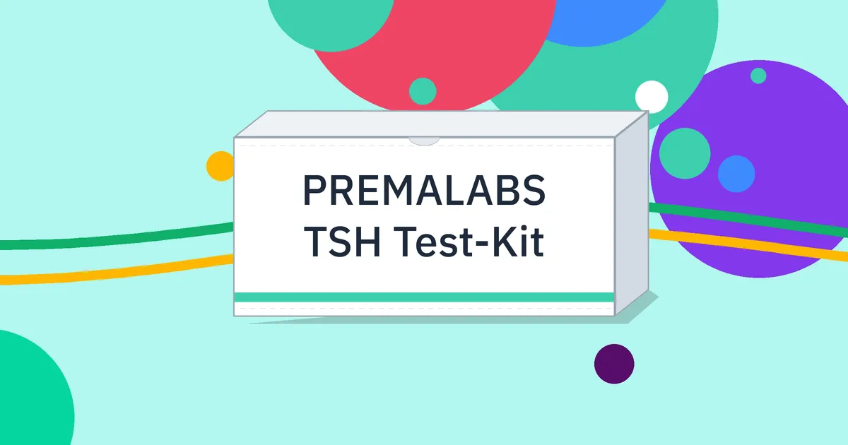 Symbolbild: Packung mit der Aufschrift PREMALABS TSH Test-Kit (PZN 18235956) – Verfügbarkeit und Bezug in Apotheken in Frankfurt am Main