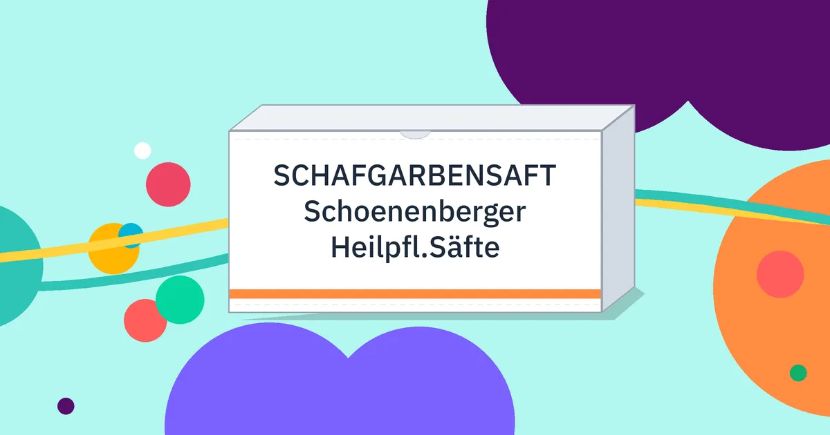 Symbolbild: Packung mit der Aufschrift SCHAFGARBENSAFT Schoenenberger Heilpfl.Säfte (PZN 00700128) – Verfügbarkeit und Bezug in Apotheken in Frankfurt am Main