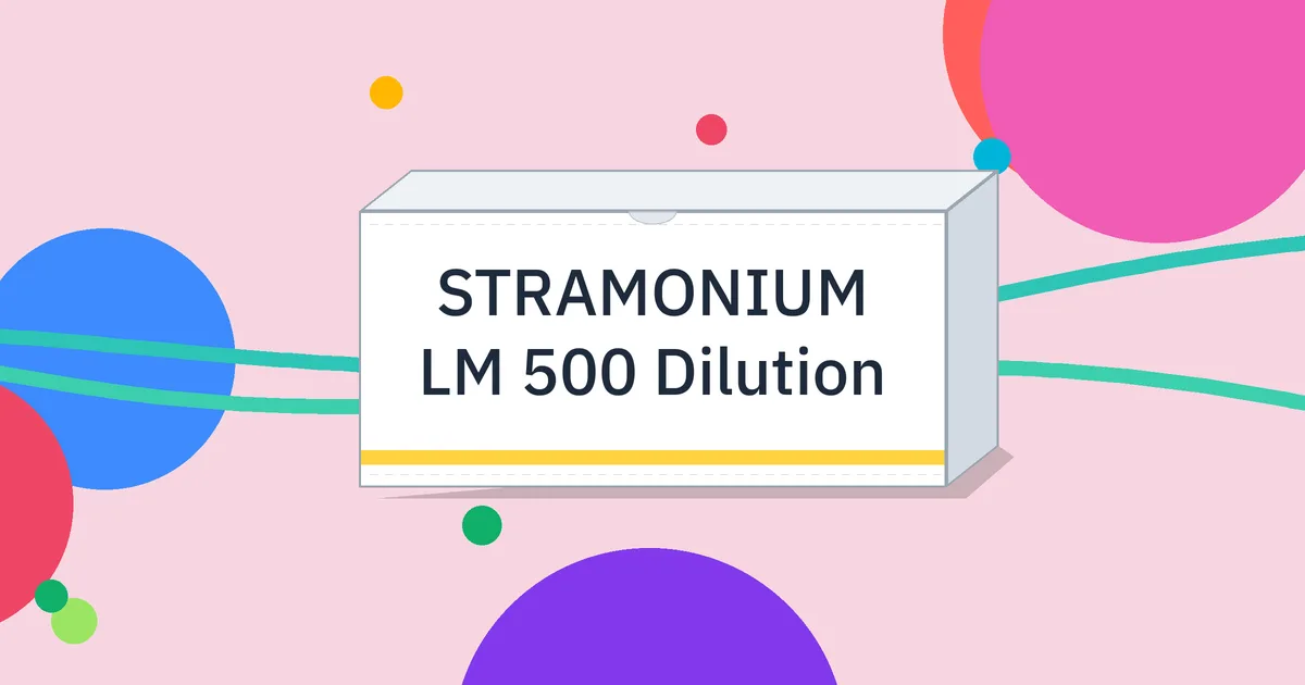 Symbolbild: Packung mit der Aufschrift STRAMONIUM LM 500 Dilution (PZN 13694530) – Verfügbarkeit und Bezug in Apotheken in Frankfurt am Main