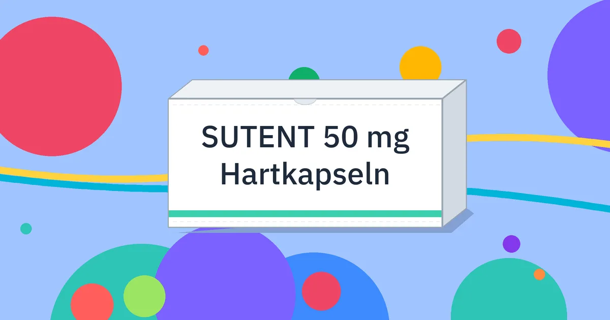 Symbolbild: Packung mit der Aufschrift SUTENT 50 mg Hartkapseln (PZN 00200503) – Verfügbarkeit und Bezug in Apotheken in Frankfurt am Main