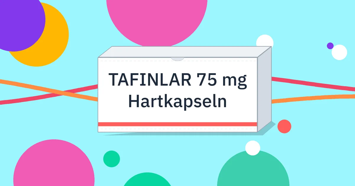 Symbolbild: Packung mit der Aufschrift TAFINLAR 75 mg Hartkapseln (PZN 19920720) – Verfügbarkeit und Bezug in Apotheken in Frankfurt am Main