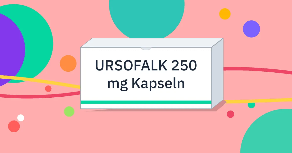 Symbolbild: Packung mit der Aufschrift URSOFALK 250 mg Kapseln (PZN 02244798) – Verfügbarkeit und Bezug in Apotheken in Frankfurt am Main