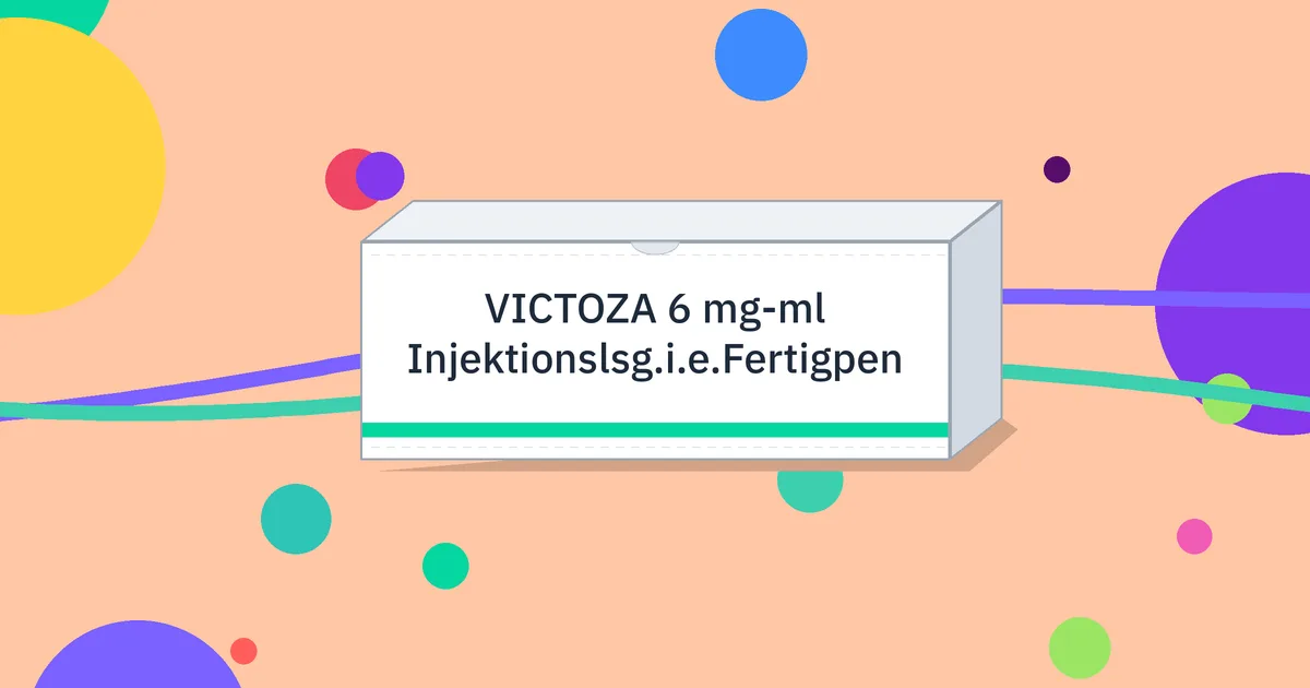 Symbolbild: Packung mit der Aufschrift VICTOZA 6 mg-ml Injektionslsg.i.e.Fertigpen (PZN 19788002) – Verfügbarkeit und Bezug in Apotheken in Frankfurt am Main