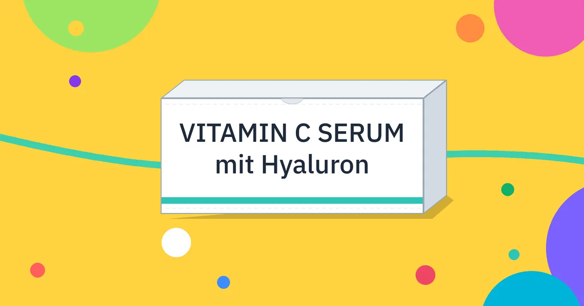Symbolbild: Packung mit der Aufschrift VITAMIN C SERUM mit Hyaluron (PZN 16036767) – Verfügbarkeit und Bezug in Apotheken in Frankfurt am Main