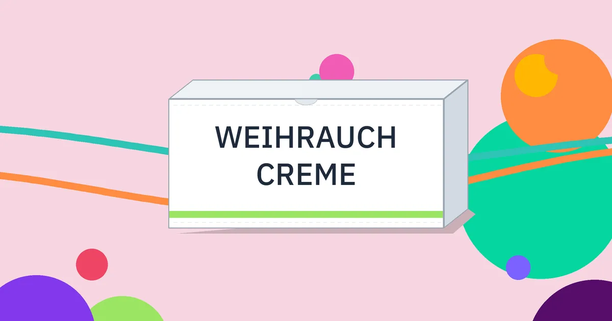 Symbolbild: Packung mit der Aufschrift WEIHRAUCH CREME (PZN 06455687) – Verfügbarkeit und Bezug in Apotheken in Frankfurt am Main