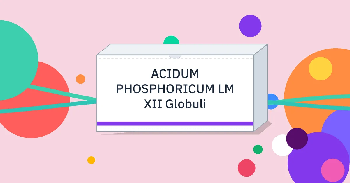 Symbolbild: Packung mit der Aufschrift ACIDUM PHOSPHORICUM LM XII Globuli (PZN 02676517) – Verfügbarkeit und Bezug in Apotheken in Frankfurt am Main