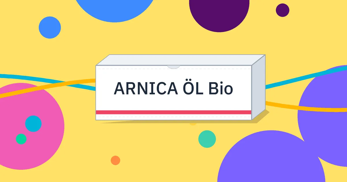 Symbolbild: Packung mit der Aufschrift ARNICA ÖL Bio (PZN 10301990) – Verfügbarkeit und Bezug in Apotheken in Frankfurt am Main