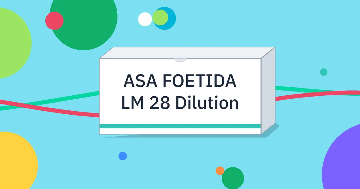 Symbolbild: Packung mit der Aufschrift ASA FOETIDA LM 28 Dilution (PZN 12781741) – Verfügbarkeit und Bezug in Apotheken in Frankfurt am Main