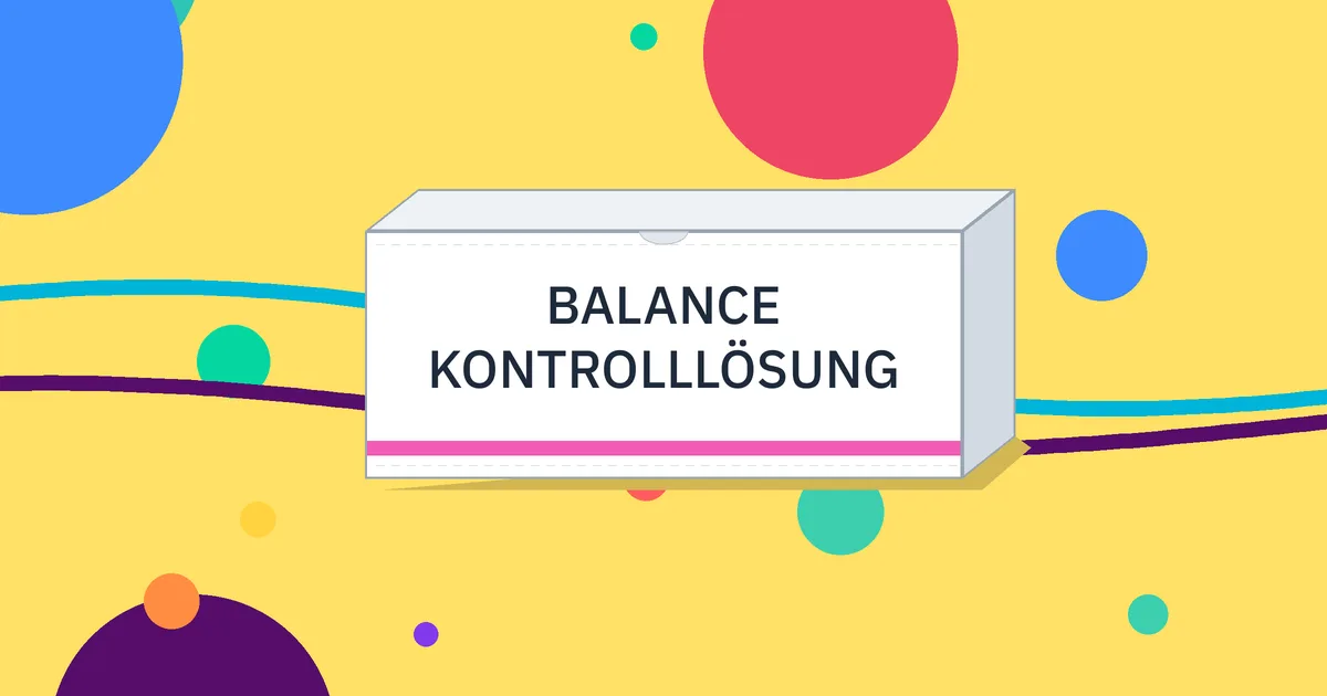 Symbolbild: Packung mit der Aufschrift BALANCE KONTROLLLÖSUNG (PZN 11240977) – Verfügbarkeit und Bezug in Apotheken in Frankfurt am Main