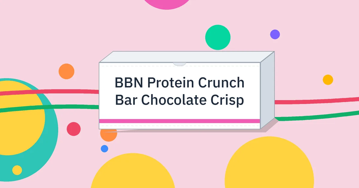 Symbolbild: Packung mit der Aufschrift BBN Protein Crunch Bar Chocolate Crisp (PZN 19126755) – Verfügbarkeit und Bezug in Apotheken in Frankfurt am Main