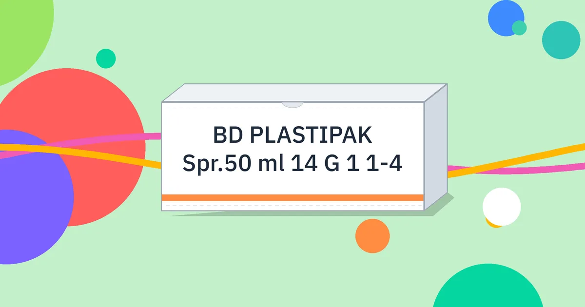Symbolbild: Packung mit der Aufschrift BD PLASTIPAK Spr.50 ml 14 G 1 1-4 (PZN 14352530) – Verfügbarkeit und Bezug in Apotheken in Frankfurt am Main
