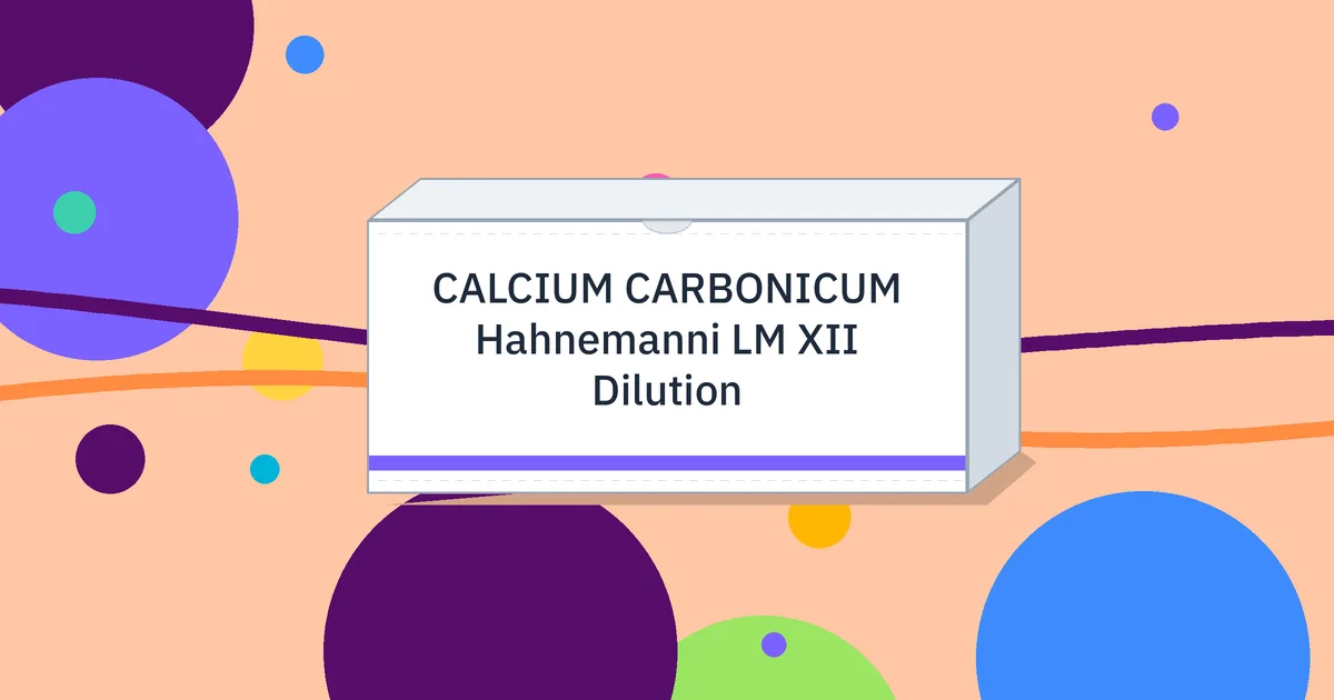 Symbolbild: Packung mit der Aufschrift CALCIUM CARBONICUM Hahnemanni LM XII Dilution (PZN 02673938) – Verfügbarkeit und Bezug in Apotheken in Frankfurt am Main