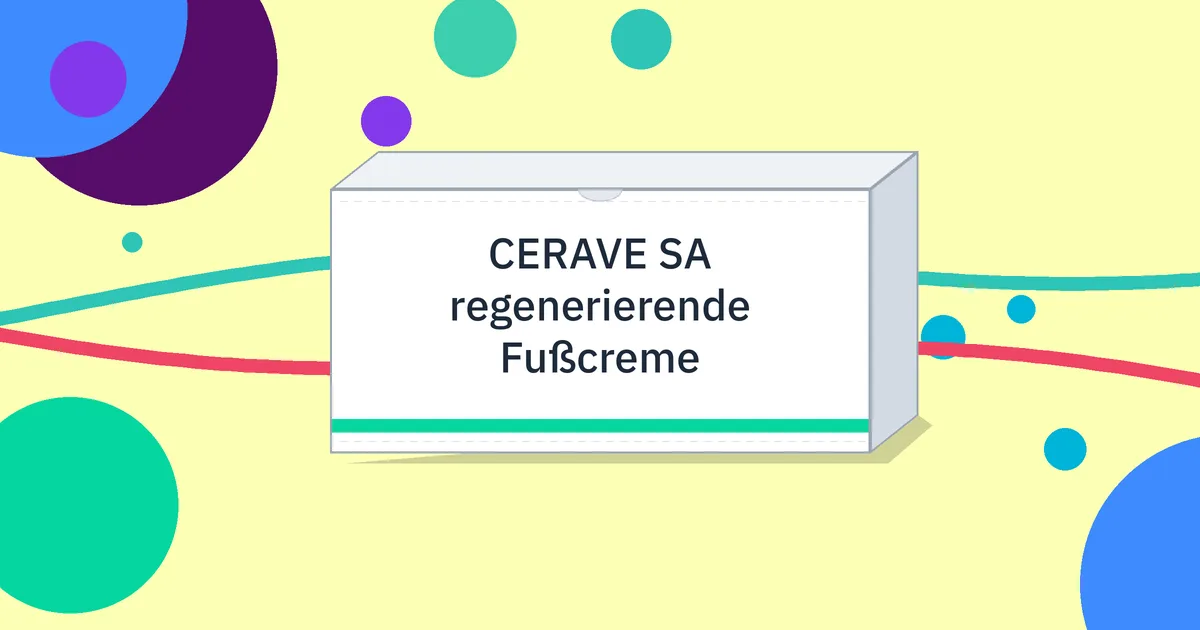 Symbolbild: Packung mit der Aufschrift CERAVE SA regenerierende Fußcreme (PZN 14017688) – Verfügbarkeit und Bezug in Apotheken in Frankfurt am Main