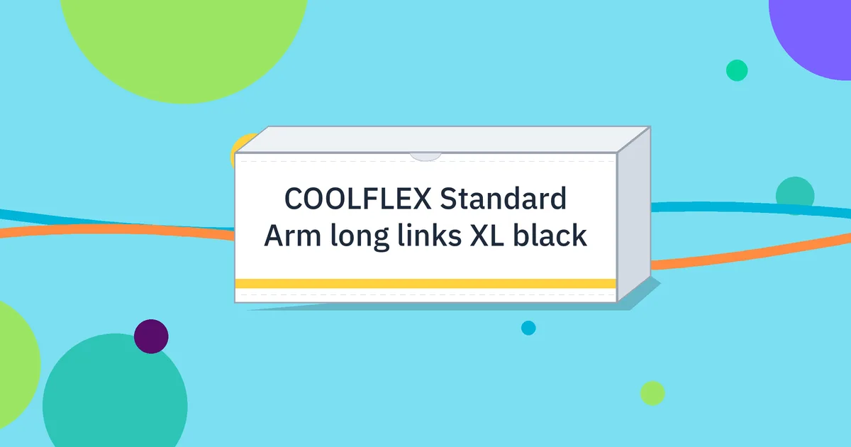 Symbolbild: Packung mit der Aufschrift COOLFLEX Standard Arm long links XL black (PZN 20382765) – Verfügbarkeit und Bezug in Apotheken in Frankfurt am Main
