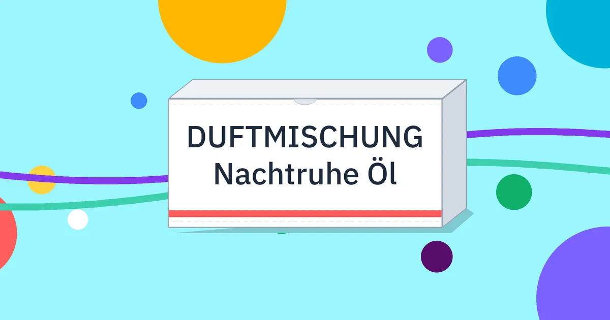 Symbolbild: Packung mit der Aufschrift DUFTMISCHUNG Nachtruhe Öl (PZN 17169499) – Verfügbarkeit und Bezug in Apotheken in Frankfurt am Main