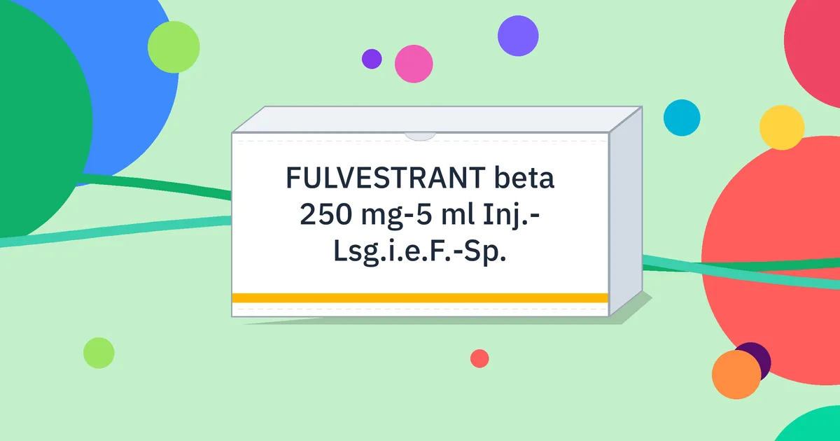 Symbolbild: Packung mit der Aufschrift FULVESTRANT beta 250 mg-5 ml Inj.-Lsg.i.e.F.-Sp. (PZN 13708835) – Verfügbarkeit und Bezug in Apotheken in Frankfurt am Main