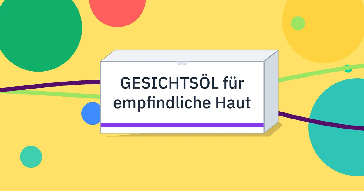 Symbolbild: Packung mit der Aufschrift GESICHTSÖL für empfindliche Haut (PZN 17950852) – Verfügbarkeit und Bezug in Apotheken in Frankfurt am Main