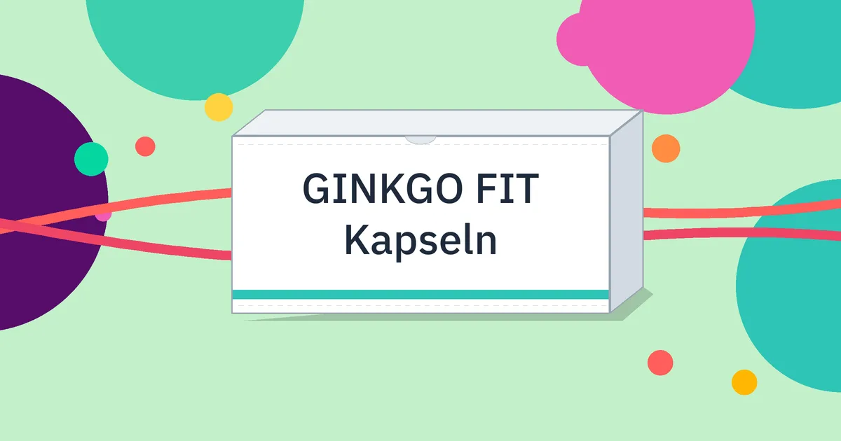 Symbolbild: Packung mit der Aufschrift GINKGO FIT Kapseln (PZN 07663100) – Verfügbarkeit und Bezug in Apotheken in Frankfurt am Main