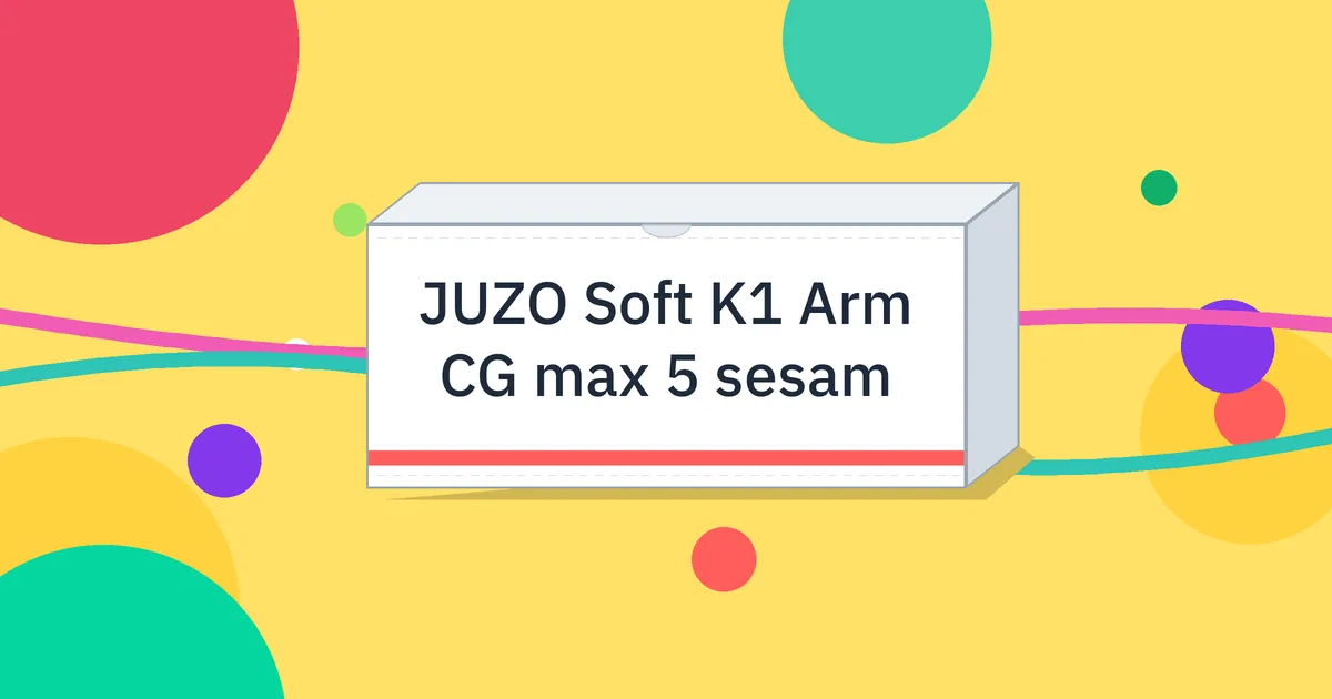 Symbolbild: Packung mit der Aufschrift JUZO Soft K1 Arm CG max 5 sesam (PZN 15510244) – Verfügbarkeit und Bezug in Apotheken in Frankfurt am Main