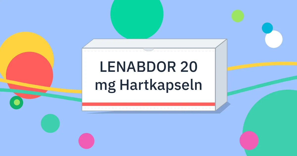 Symbolbild: Packung mit der Aufschrift LENABDOR 20 mg Hartkapseln (PZN 17934445) – Verfügbarkeit und Bezug in Apotheken in Frankfurt am Main