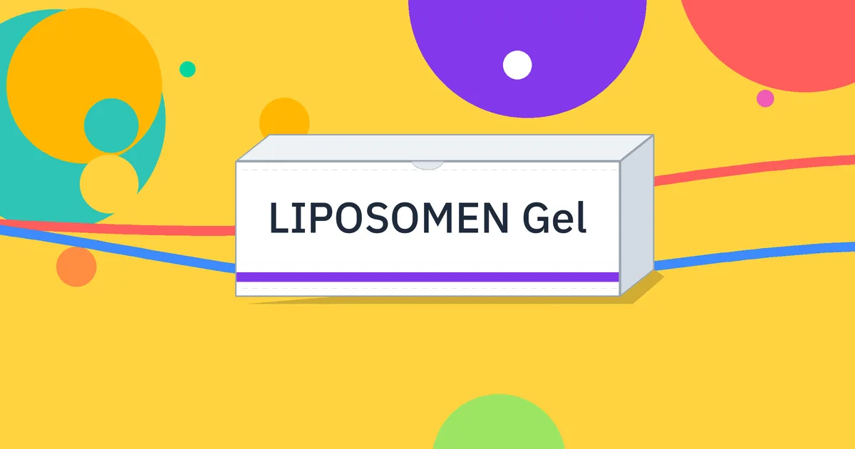 Symbolbild: Packung mit der Aufschrift LIPOSOMEN Gel (PZN 04381128) – Verfügbarkeit und Bezug in Apotheken in Frankfurt am Main