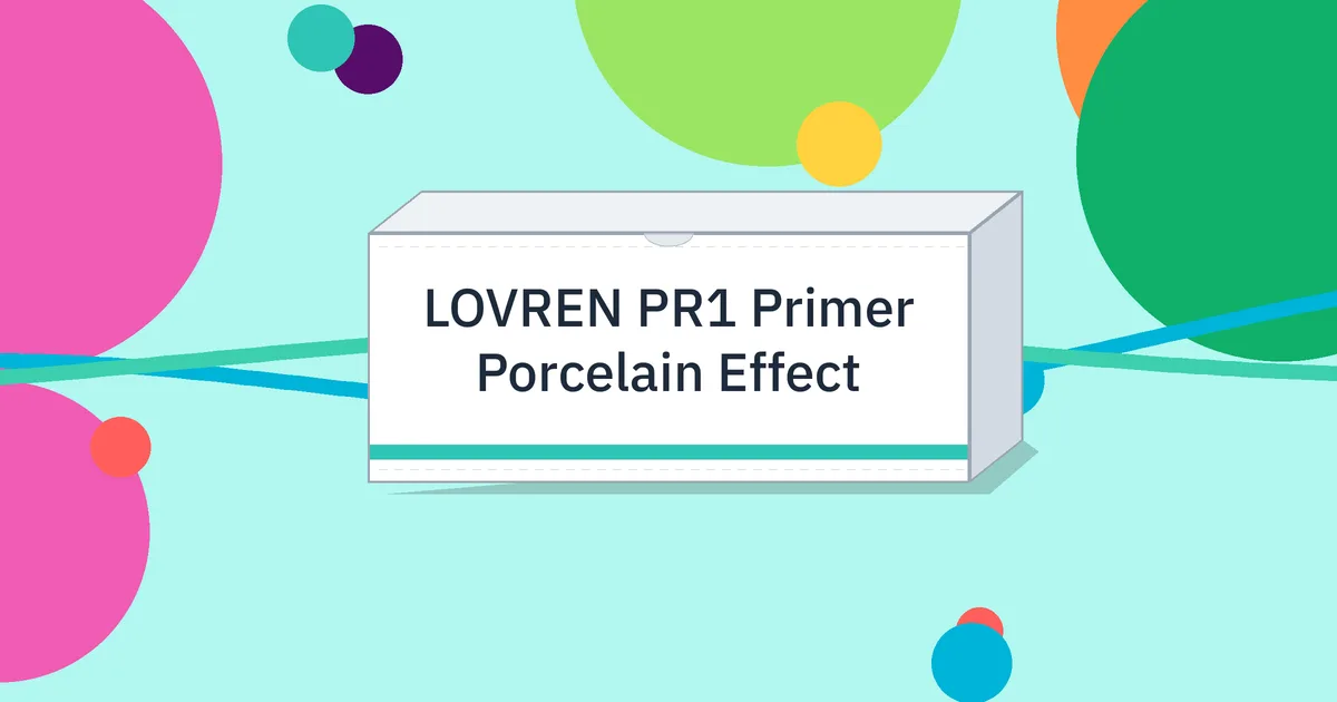 Symbolbild: Packung mit der Aufschrift LOVREN PR1 Primer Porcelain Effect (PZN 20031445) – Verfügbarkeit und Bezug in Apotheken in Frankfurt am Main