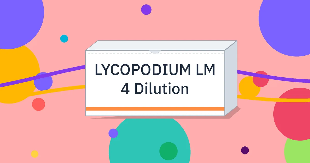 Symbolbild: Packung mit der Aufschrift LYCOPODIUM LM 4 Dilution (PZN 12935167) – Verfügbarkeit und Bezug in Apotheken in Frankfurt am Main
