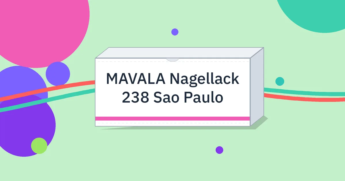 Symbolbild: Packung mit der Aufschrift MAVALA Nagellack 238 Sao Paulo (PZN 12457408) – Verfügbarkeit und Bezug in Apotheken in Frankfurt am Main