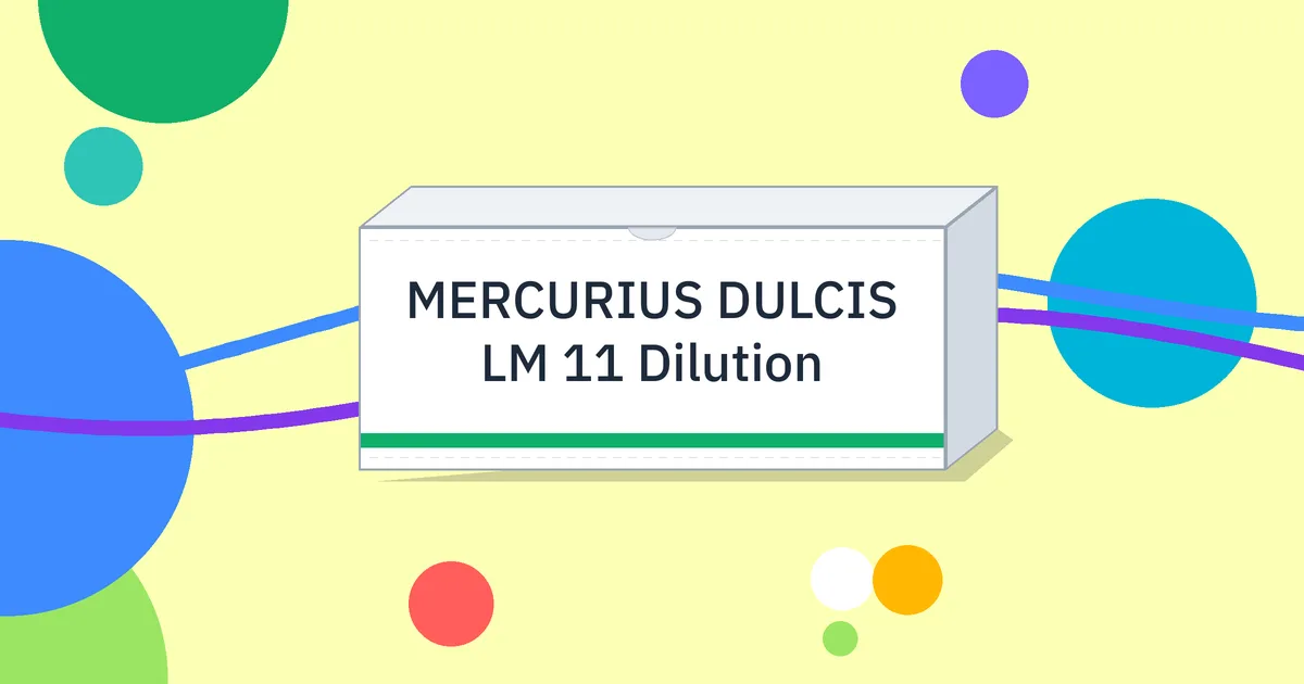 Symbolbild: Packung mit der Aufschrift MERCURIUS DULCIS LM 11 Dilution (PZN 12951344) – Verfügbarkeit und Bezug in Apotheken in Frankfurt am Main