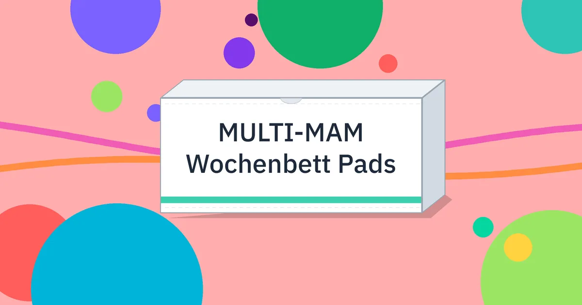 Symbolbild: Packung mit der Aufschrift MULTI-MAM Wochenbett Pads (PZN 16795473) – Verfügbarkeit und Bezug in Apotheken in Frankfurt am Main