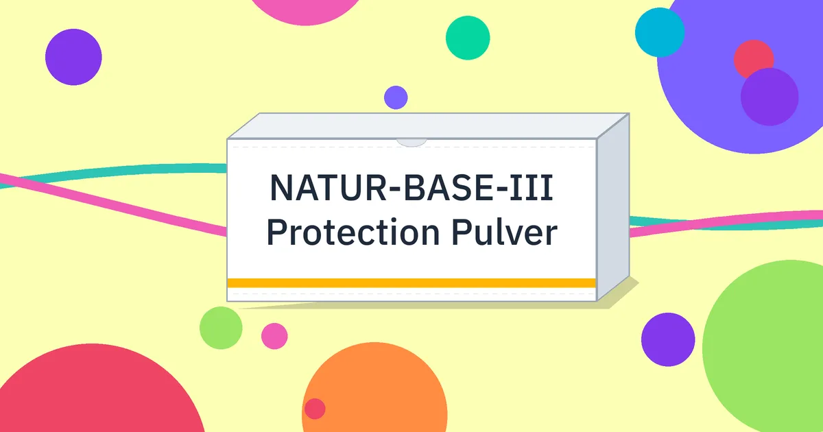Symbolbild: Packung mit der Aufschrift NATUR-BASE-III Protection Pulver (PZN 17574538) – Verfügbarkeit und Bezug in Apotheken in Frankfurt am Main