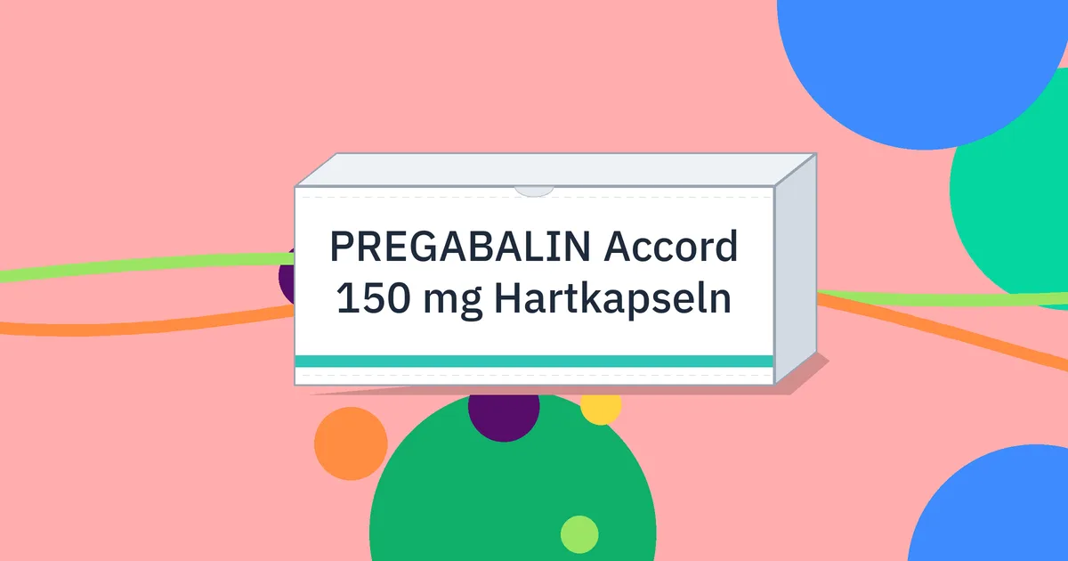 Symbolbild: Packung mit der Aufschrift PREGABALIN Accord 150 mg Hartkapseln (PZN 11305122) – Verfügbarkeit und Bezug in Apotheken in Frankfurt am Main
