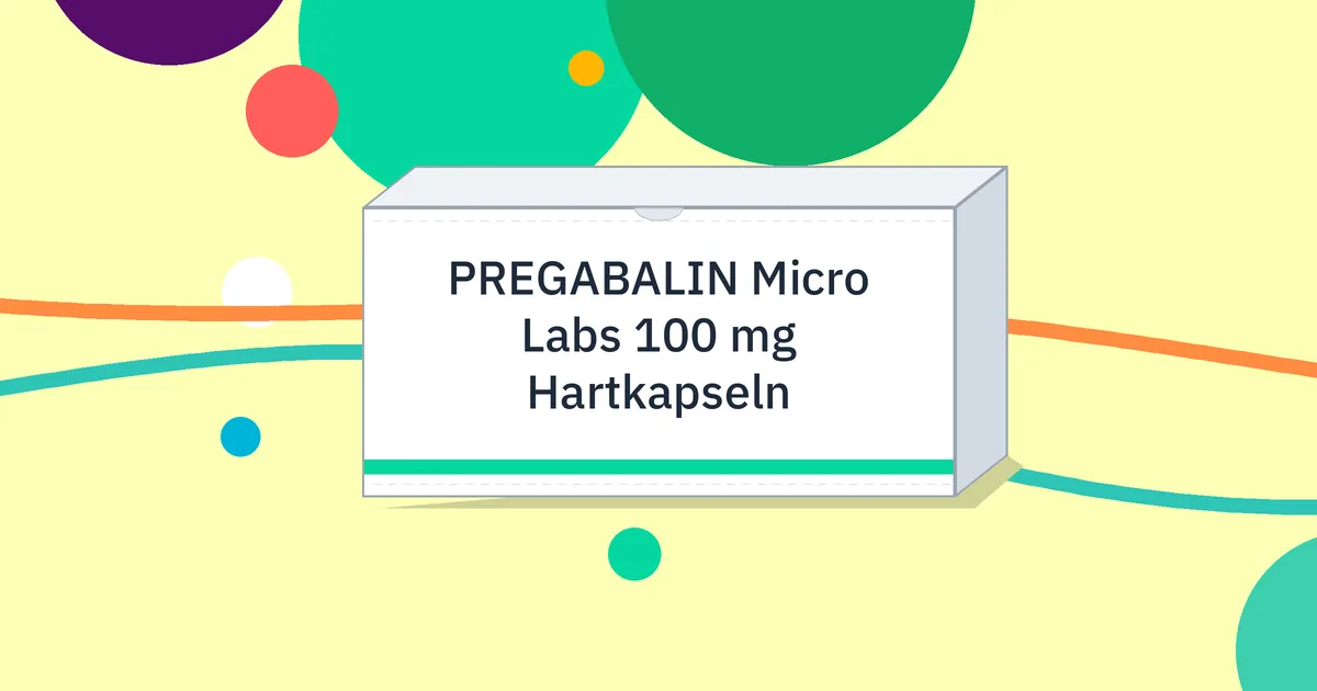 Symbolbild: Packung mit der Aufschrift PREGABALIN Micro Labs 100 mg Hartkapseln (PZN 18153916) – Verfügbarkeit und Bezug in Apotheken in Frankfurt am Main