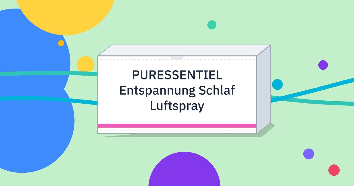 Symbolbild: Packung mit der Aufschrift PURESSENTIEL Entspannung Schlaf Luftspray (PZN 18272288) – Verfügbarkeit und Bezug in Apotheken in Frankfurt am Main